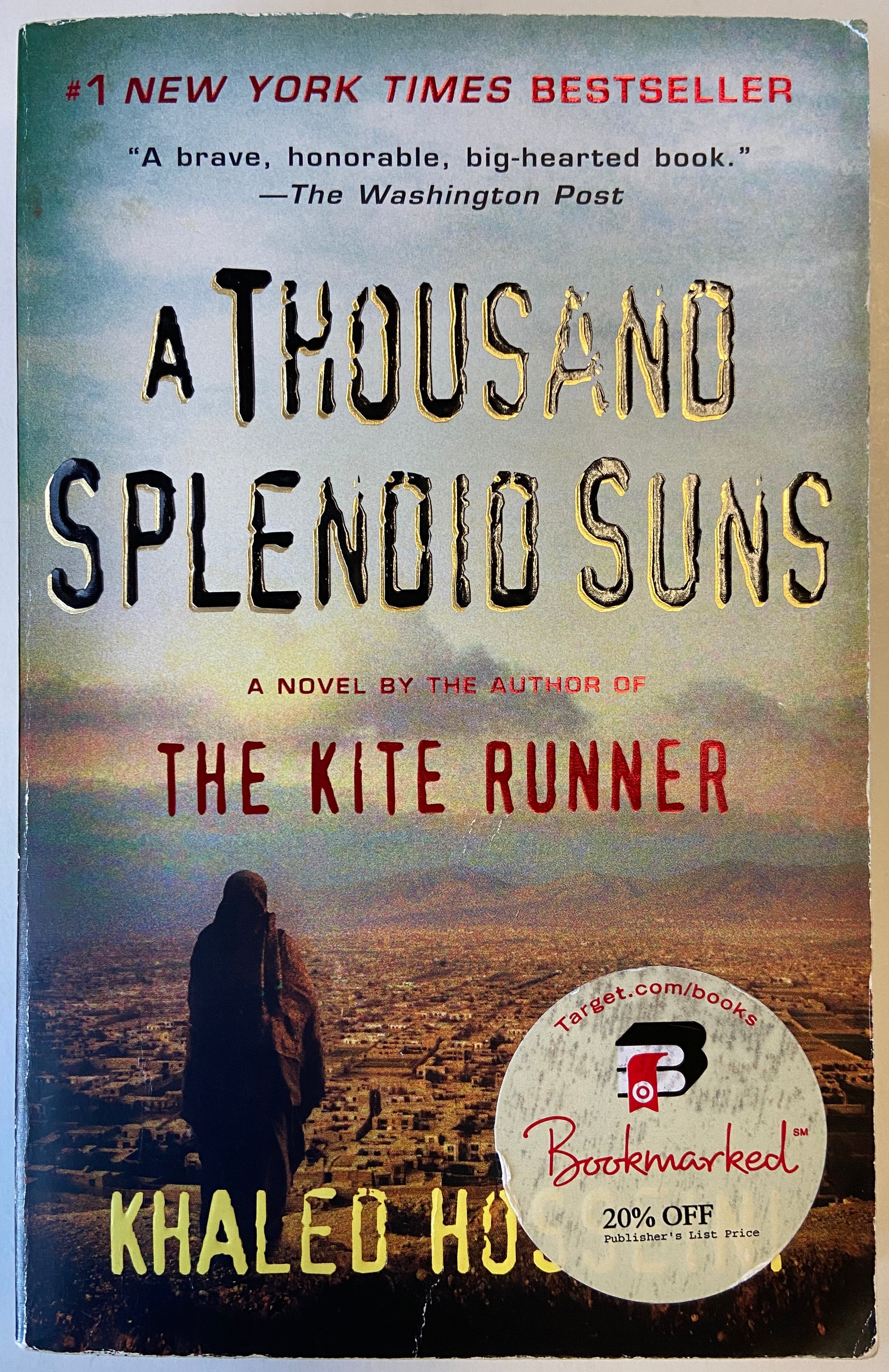 A Thousand Splendid Suns Book Cover